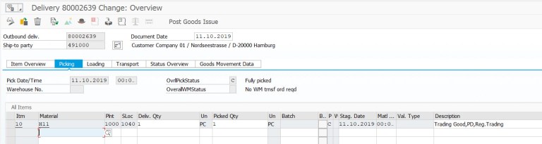 How to reverse goods movement & deleted outbound delivery in SD – SAPCODES