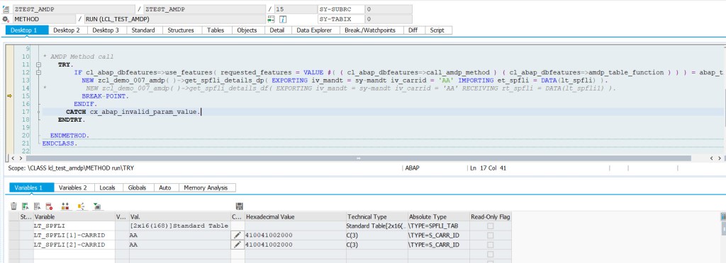 AMDP Function Method – SAPCODES