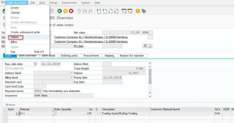 How to reverse goods movement & deleted outbound delivery in SD – SAPCODES