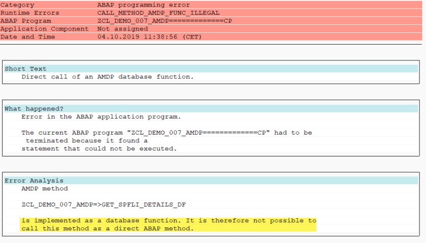 AMDP Function Method – SAPCODES