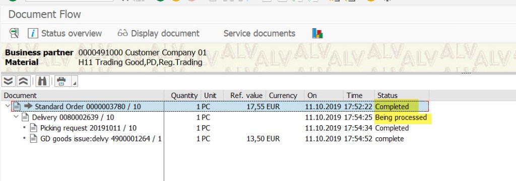 How to reverse goods movement & deleted outbound delivery in SD – SAPCODES