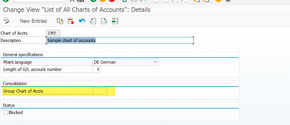 Chart of Account in FI – SAPCODES