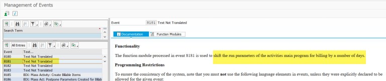 CI Mass Activity Program – In Depth – SAPCODES