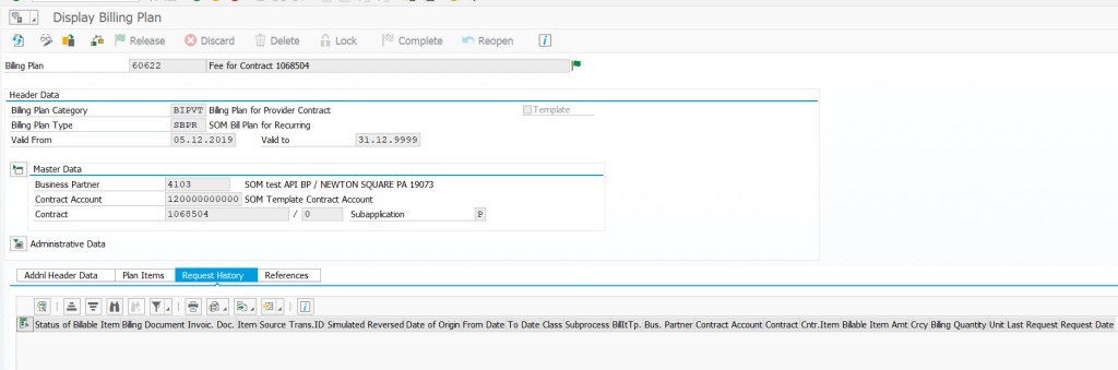 CI Billing Plan for SOM Subscription Contract – SAPCODES