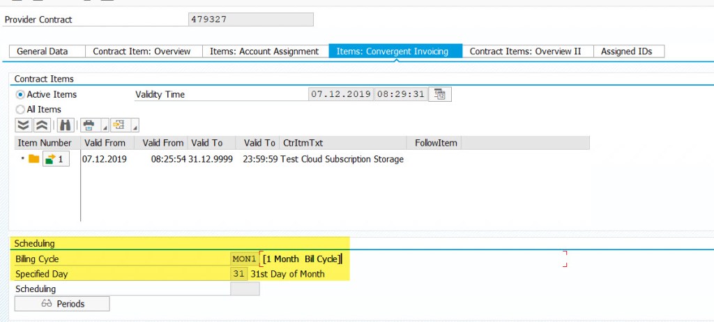 Use of Billing Plan Cycle in S4CRM SOM – SAPCODES