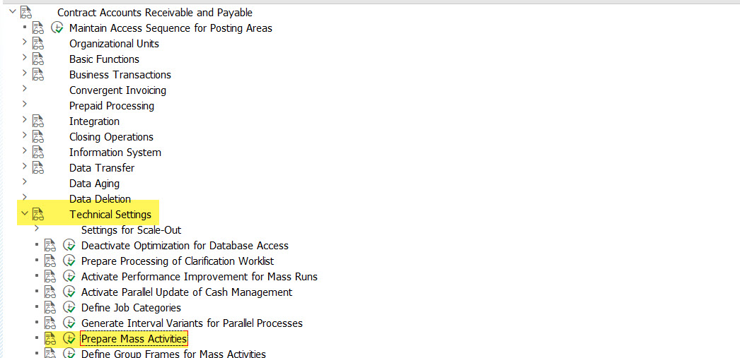 CI Mass Activity Program – In Depth – SAPCODES