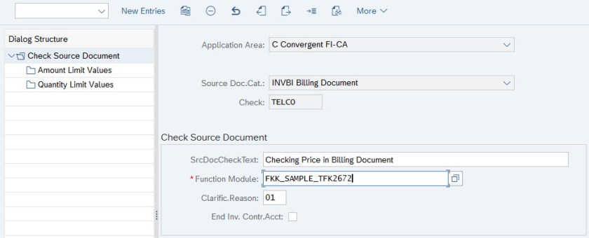 CI – Clarification Case – SAPCODES
