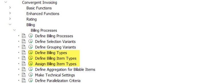 CI Billing- Selection & Grouping Variant – SAPCODES
