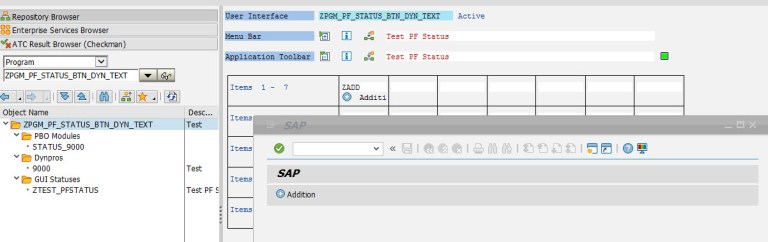 Dynamic Icon/Text for PF Status button – SAPCODES