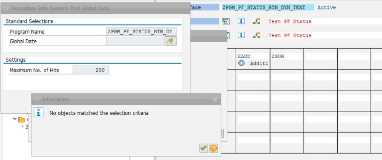 Dynamic Icon/Text for PF Status button – SAPCODES
