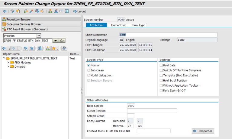 Dynamic Icon/Text for PF Status button – SAPCODES