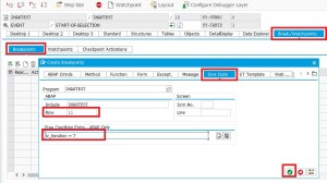 Conditional Breakpoint in SAP ABAP – SAPCODES