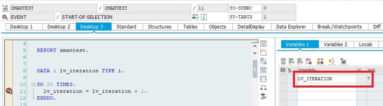 Conditional Breakpoint in SAP ABAP – SAPCODES