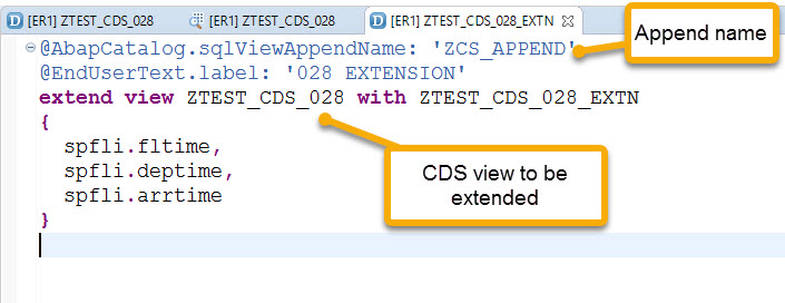 Extend CDS View – SAPCODES