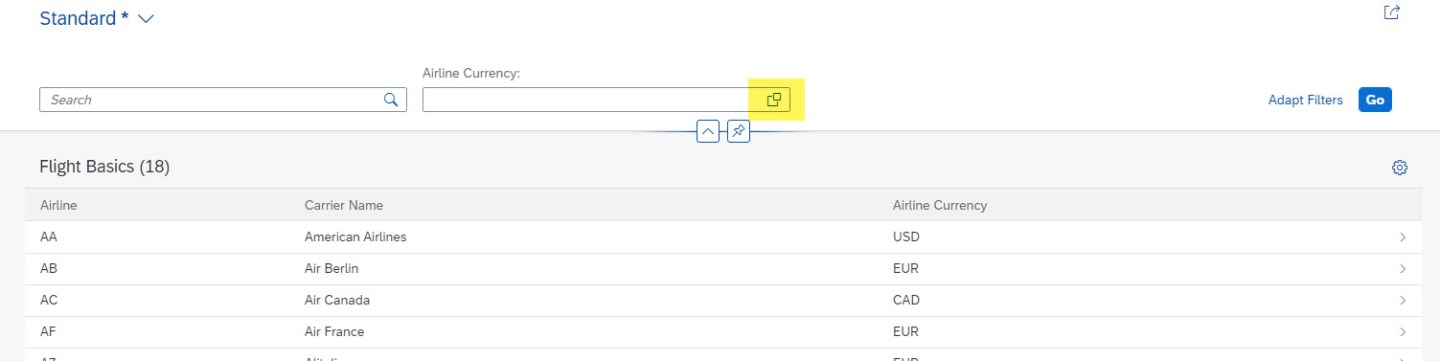 Fiori Elements- Use of value help – SAPCODES