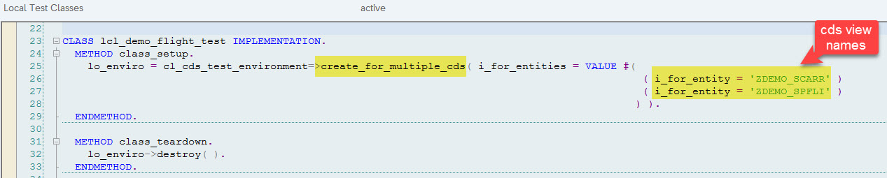 CDS View Unit Test for Multiple Views – SAPCODES
