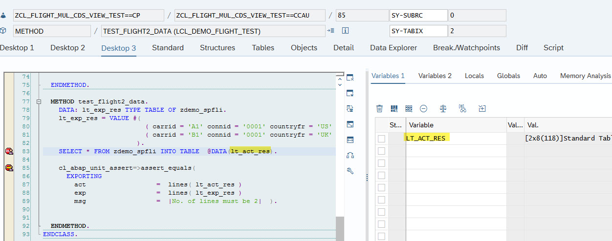 CDS View Unit Test for Multiple Views – SAPCODES