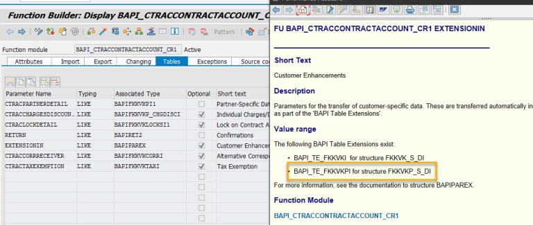 BAPI Extension – SAPCODES
