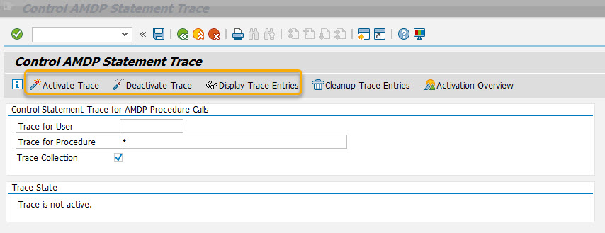 AMDP Utility Reports – SAPCODES
