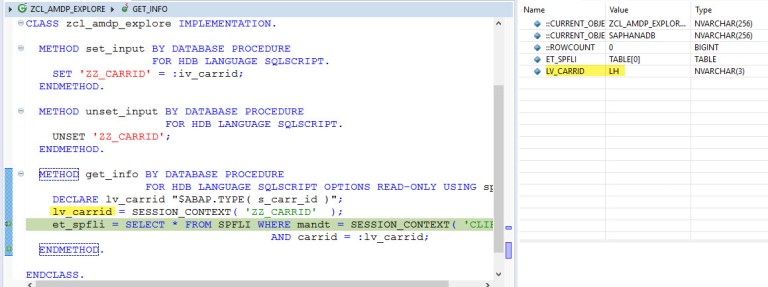 HANA SQL- Session Context – SAPCODES