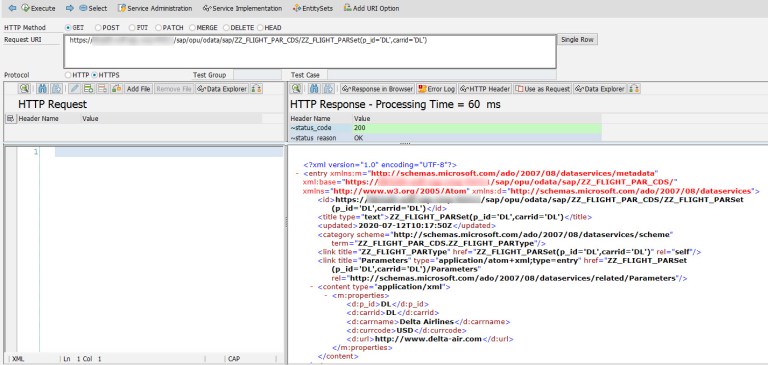 Parameterized CDS View with oData – SAPCODES