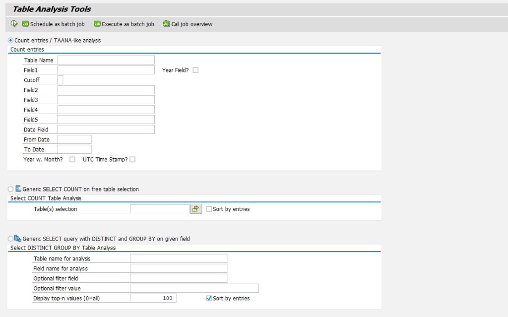 Analysis & Monitoring Tool Collection – SAPCODES