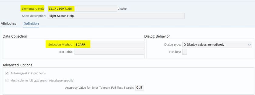 Gateway Project for Search Help – SAPCODES