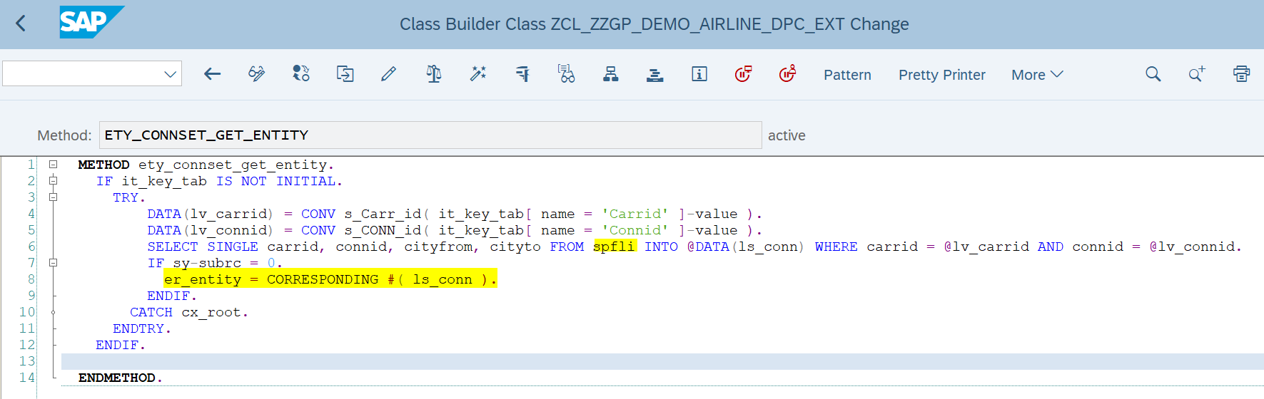 Gateway Project for Expanded Entity Set – SAPCODES