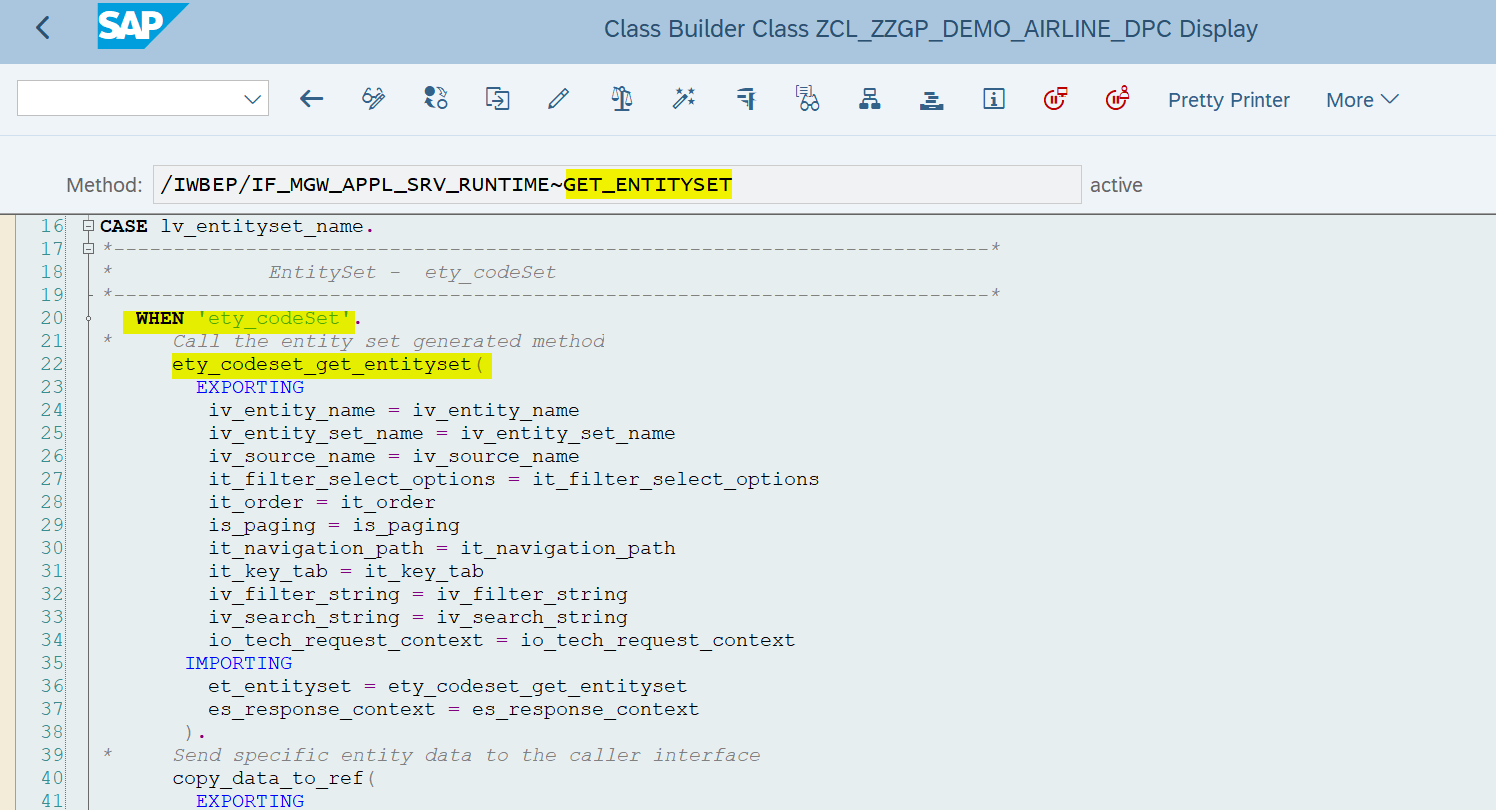Gateway Project for Expanded Entity Set – SAPCODES