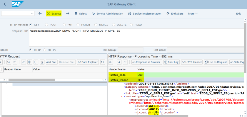 Gateway project referring to Cds entity – SAPCODES