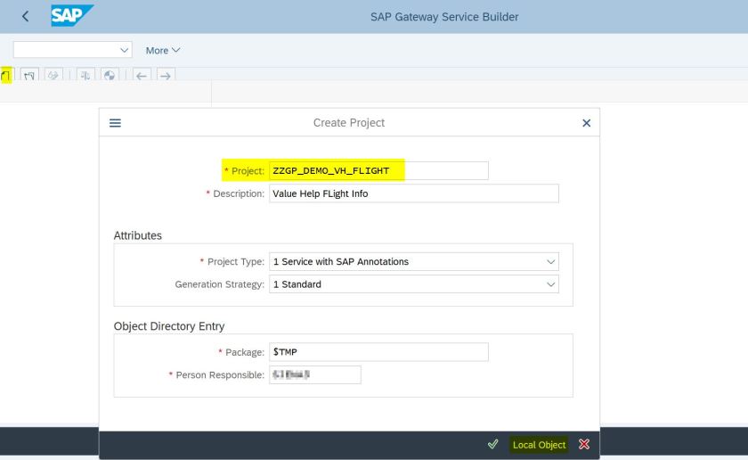 Gateway Project for Search Help – SAPCODES