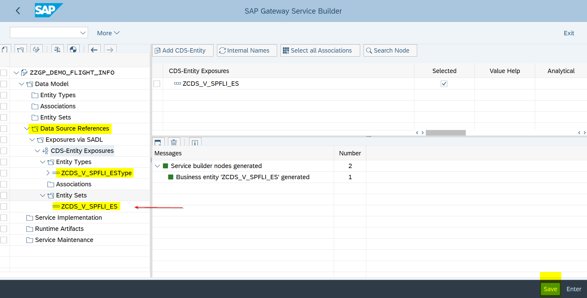 Gateway project referring to Cds entity – SAPCODES