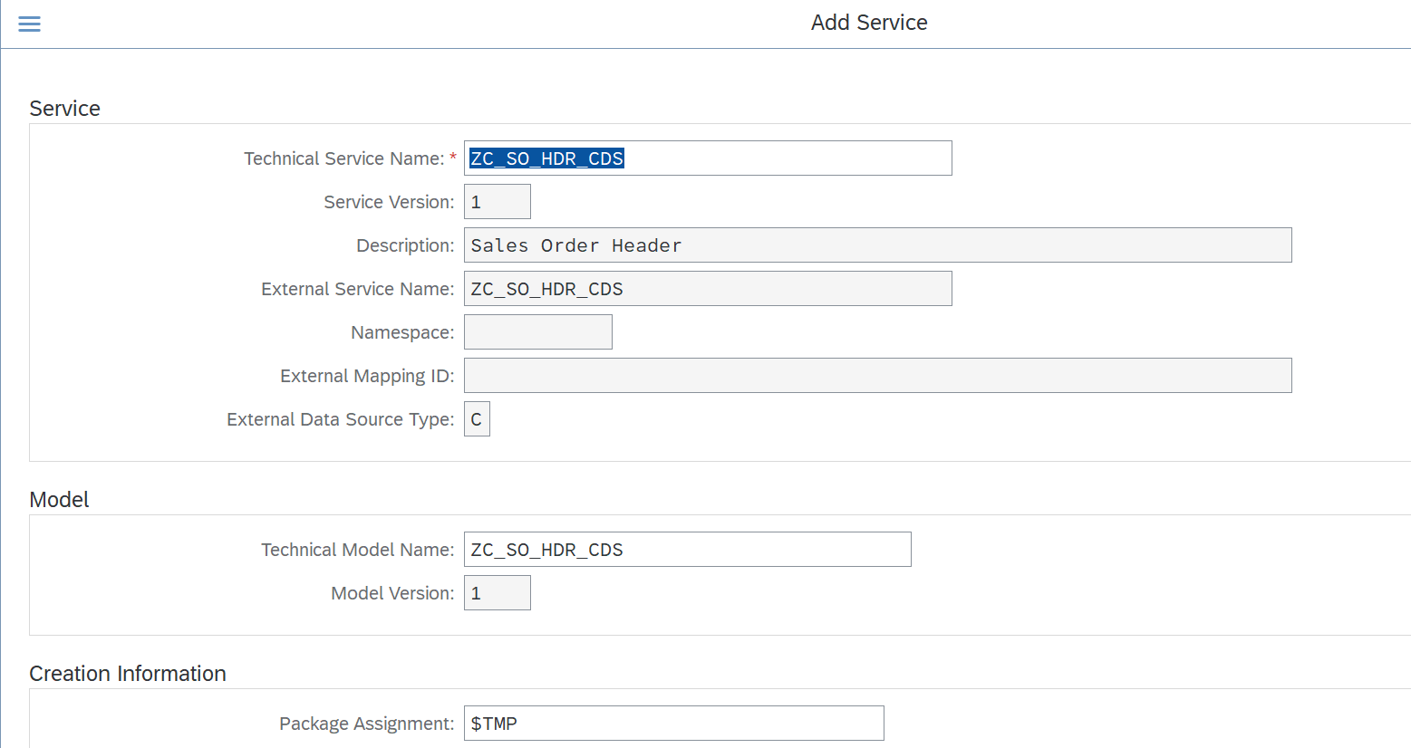 Virtual Elements in CDS – SAPCODES