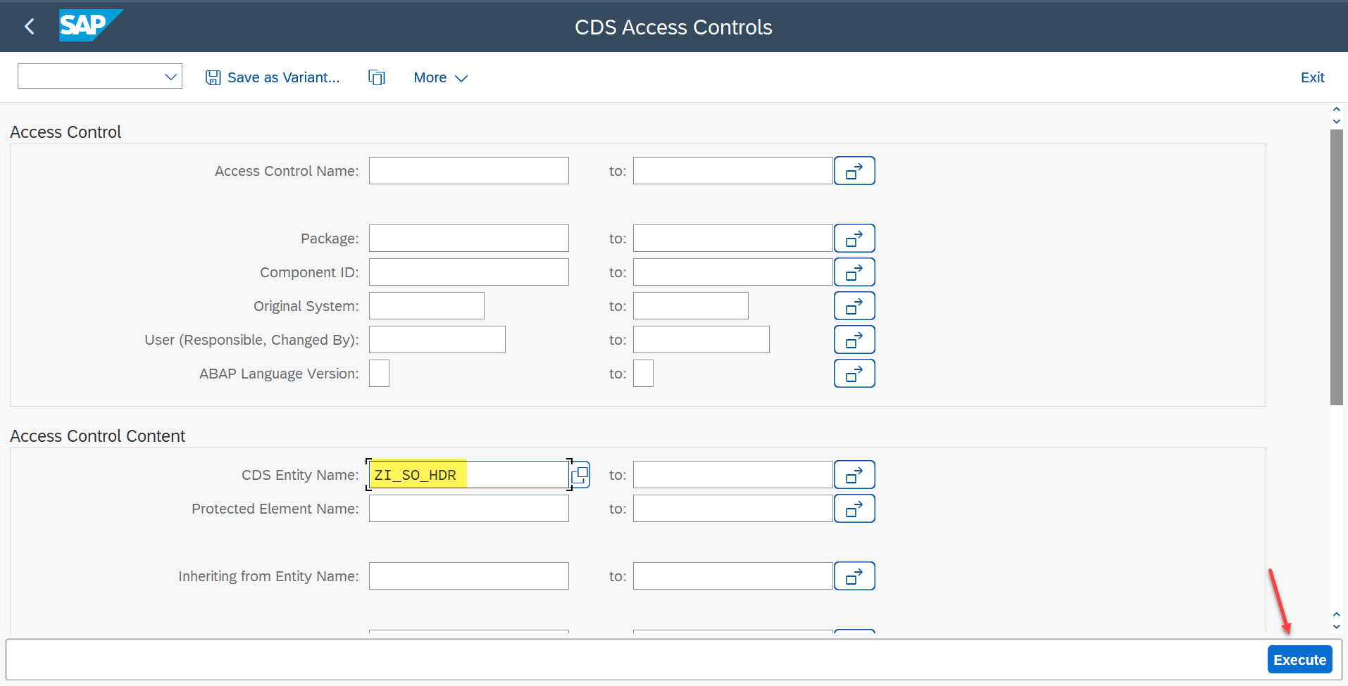 Access Control Management – SAPCODES