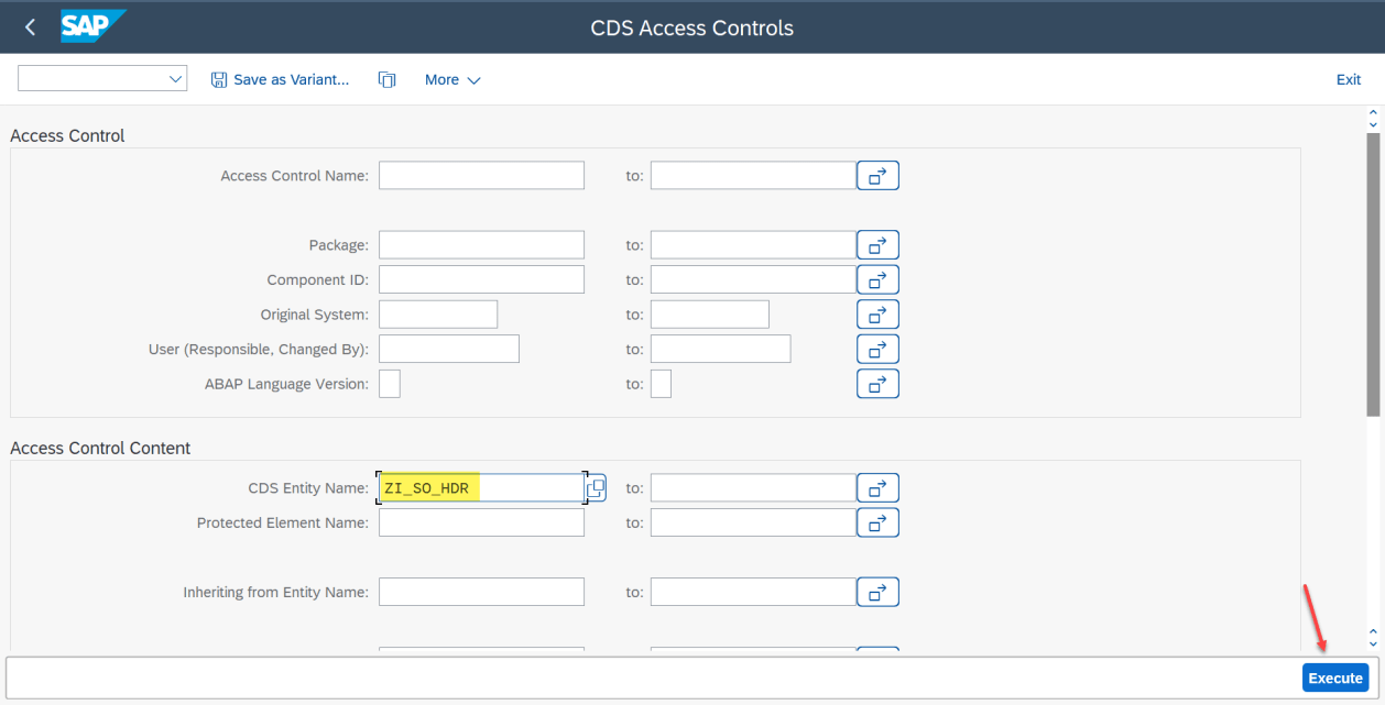 Access Control Management – SAPCODES