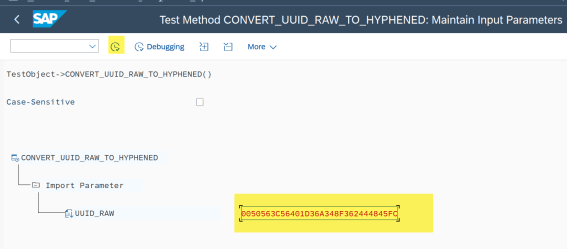 Converting UUID to hyphened UUID – SAPCODES
